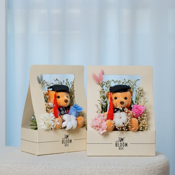 Graduation Bear Bloom Box – The Bloom Box